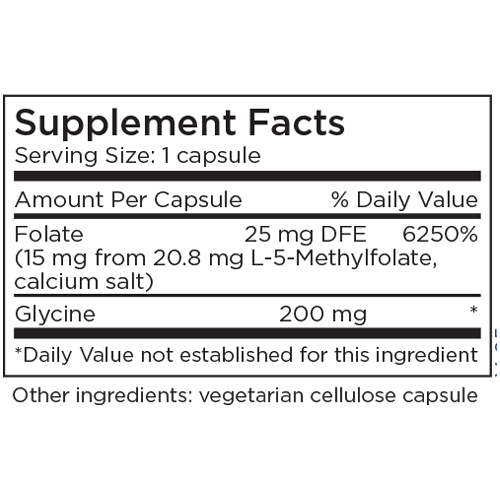 L-Methylfolate 15 mg 60 Capsules – Golden Health Quest