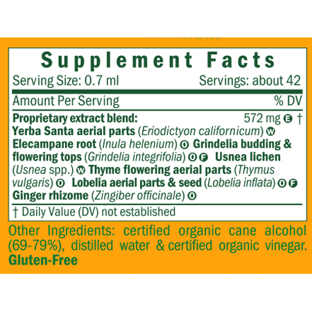 LUNG EXPECTORANT 1 fl oz – Golden Health Quest